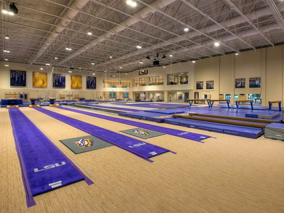 Ashly Assists LSU Gym Area - MONDO | STADIA