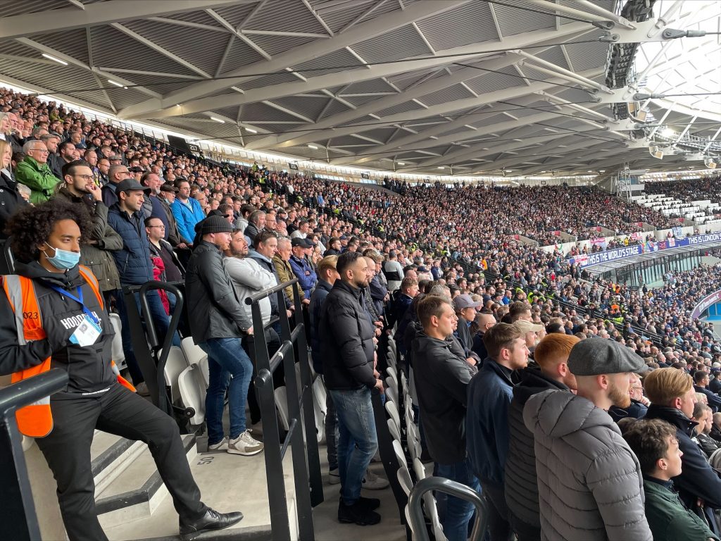 Arena Introduces Safety Rail System for Football Fans - MONDO | STADIA